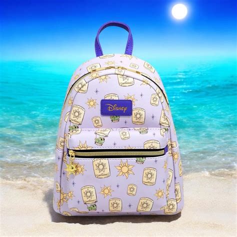 Disney Tangled Lanters Print Mini Backpack Nwt Etsy