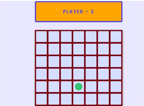 Connect Four Vs Game Using Html And Css In Vanillajs With Source Code