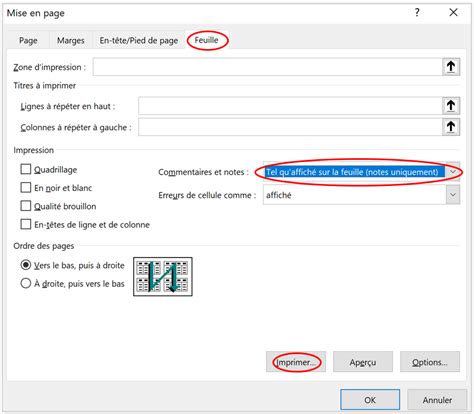 Excel Imprimer Des Commentaires Ou Des Notes Maevadigitalactive
