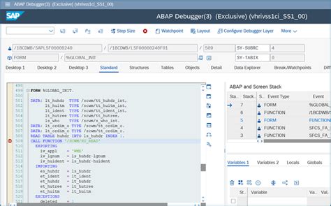 steps to debug smartforms rsp infotech