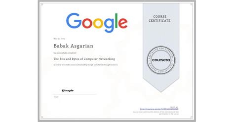 Babak Asgarian On Linkedin Completion Certificate For The Bits And