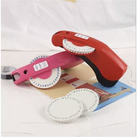 Jual Motex E404 Label Maker Emboss With 2 Wheel And 2 Refill Bonus Emas