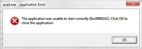 fixed the application was unable to start correctly 0xc0000142 error