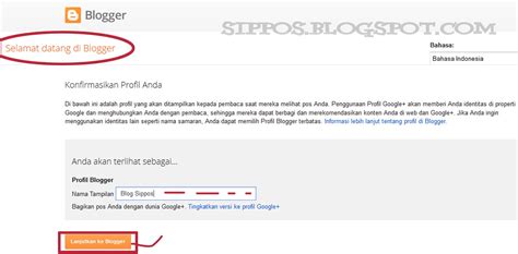Tutorial Cara Membuat Blog di Blogger Blogspot Lengkap + Gambar