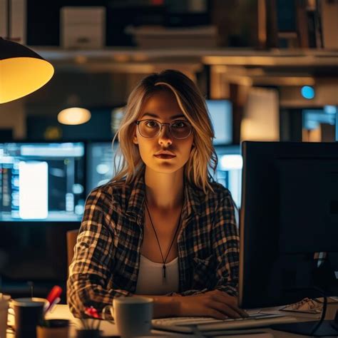 women coders working late into the night female software engineers