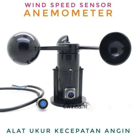 Promo Anemometer Wind Speed Sensor Ukur Kecepatan Angin Arduino Raspberry Diskon 24 Di Seller