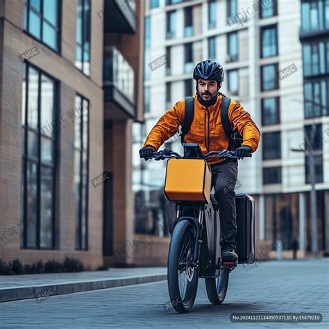Ai创作图送餐骑手 骑车送货人 搬运外卖效率运动感 即时送 送外卖 快递小黄车 送快餐的摩托车 外卖骑手 急速送餐 专心速递 送餐小哥 同城快递跑跑送餐 替代交通工具 送外卖电车 新摩拜