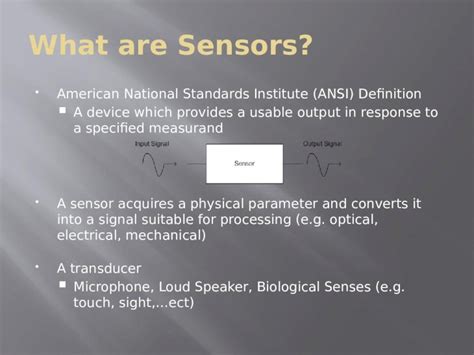 PPTX Ppt On Sensors DOKUMEN TIPS
