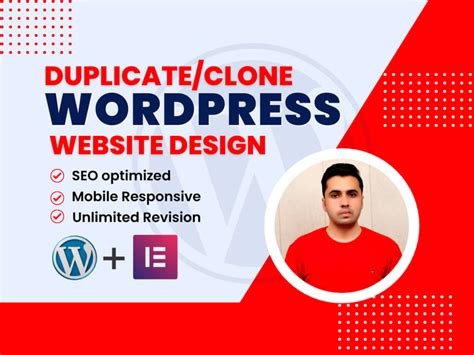 Exact Duplicate Or Clone Wordpress Website Using Elementor Pro Upwork