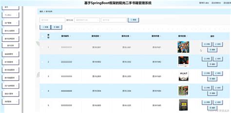 Springboot毕设项目基于springboot框架的阳光二手书籍管理系统y444i（javavuemybatismaven
