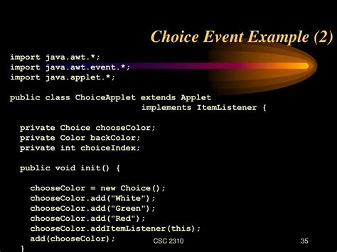 PPT Event Handling In Java PowerPoint Presentation Free Download ID 6678097