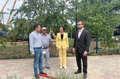 Благоустройство общественной территории в Красном Сулине завершится уже этой осенью