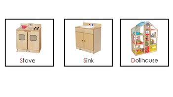 Dramatic Play Center Labels 3 Versions By Teaching With Ms Barone