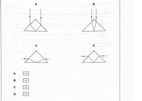 Solved Monochromatic Light Passes Through A Right Angled Prism The