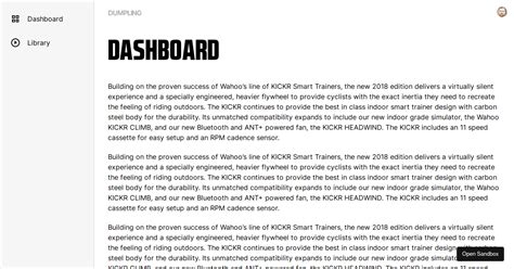 Responsive Navigation Codesandbox