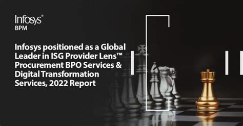 Infosys Bpm Positioned As A Leader In Isg Provider Lens™ Procurement Bpo And Transformation