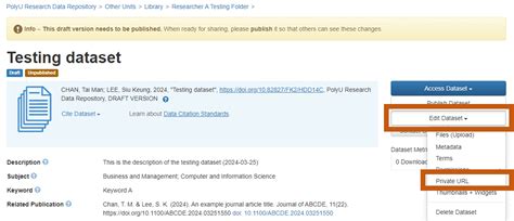 Private Sharing For Peer Review Process The Polyu Research Data