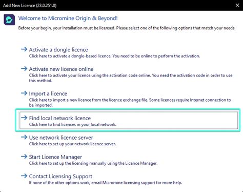 How To Connect And Use A Network Licence Micromine Origin And Beyond