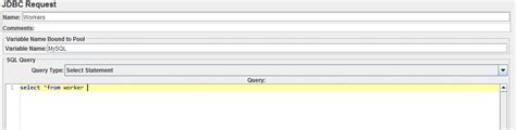 Database Test Plan With JMeter