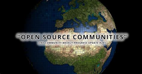 5 efficient open source communities one community global