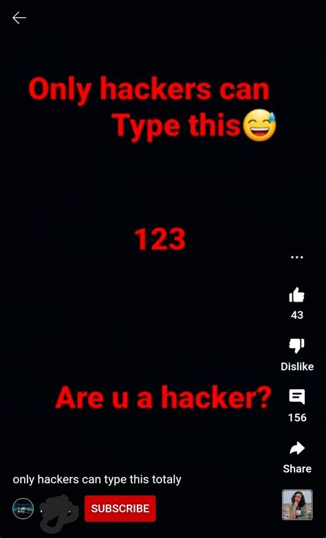 Only Hackers Can Type This Ryoungpeopleyoutube