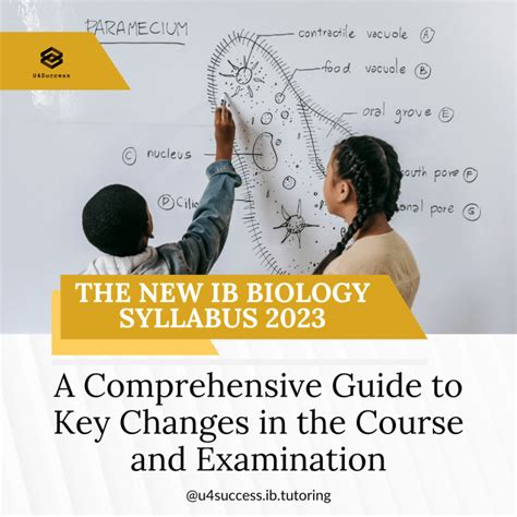 The New IB Biology Syllabus A Comprehensive Guide U Success IB Tutoring