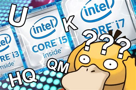 Công nghệ Giải mã những hậu tố của CPU Intel có ý nghĩa gì