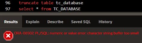 Oracle Apex Sql Command Select Query Returning Error Oracle Forums
