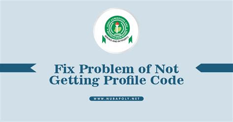 How To Fix Problem Of Not Getting Jamb Profile Code Via Sms