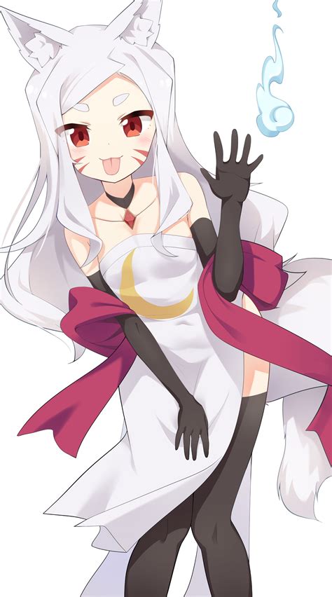 Shiro Sewayaki Kitsune No Senko San Drawn By N Moni Danbooru