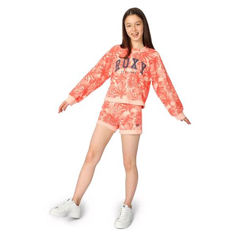 Roxy Girls 2 Piece Short And Long Sleeve Tee Set