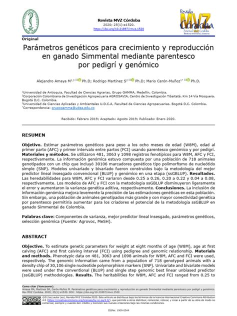 Genetic Parameters For Growth And Reproduction In Pdf Polimorfismo De Nucleótido Simple