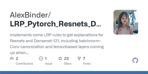 GitHub AlexBinder LRP Pytorch Resnets Densenet Implements Some LRP Rules To Get Explanations