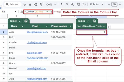 How To Use COUNTIF To Count Non Blank Cells In Google Sheets Excel Insider