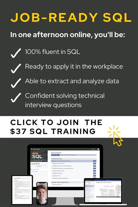 learn sql for data science