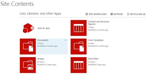 Change Site Contents Style in SharePoint José Quinto