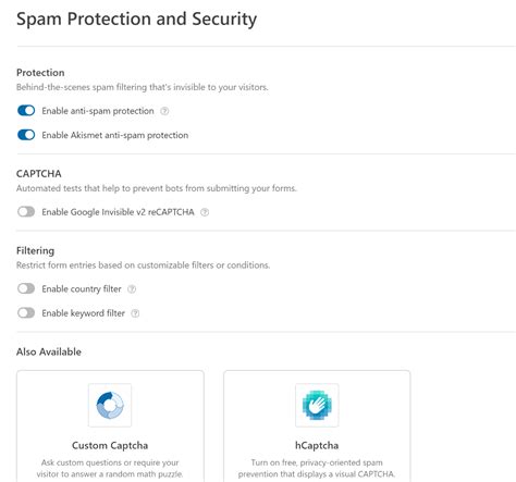 How To Stop Contact Form Spam Captcha And Alternatives