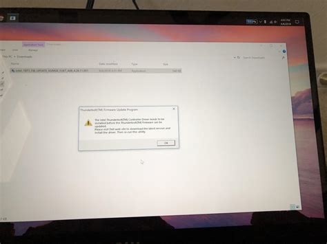 Dell Xps 13 9350 Thunderbolt Firmware Update Anyone Else Get This