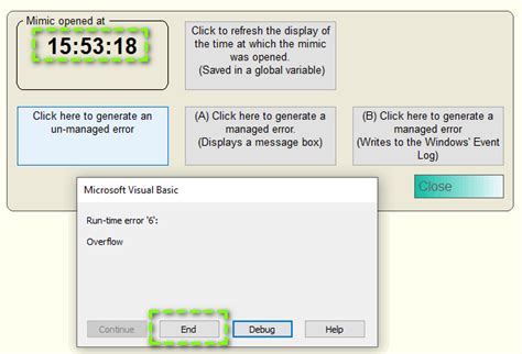 Vba Error Handling Project Pcvue Pcvue
