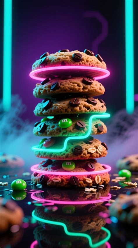 Free Neon Cookie Dreams Image Cyberpunk Neon Cookies Download At