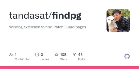 GitHub Tandasat Findpg Windbg Extension To Find PatchGuard Pages