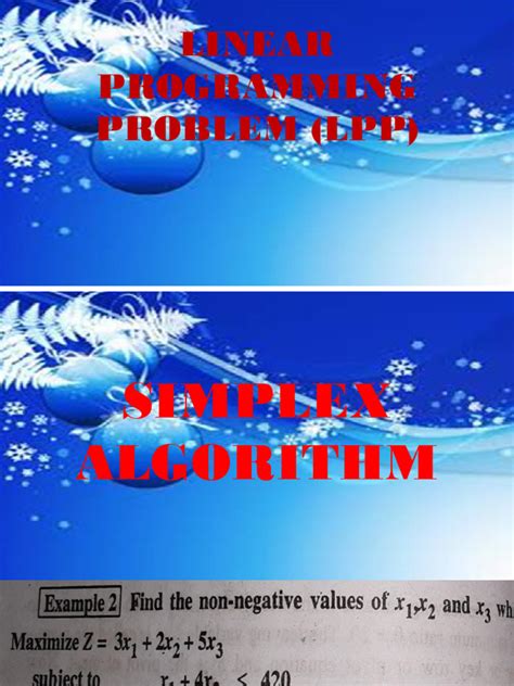 Simplex Method Pdf Pdf