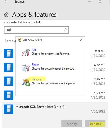 How To Completely Uninstall Microsoft SQL Server Power Sysadmin Blog