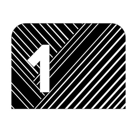 Premium Photo Photo Icons Input Numeric Icon Black White Diagonal Lines