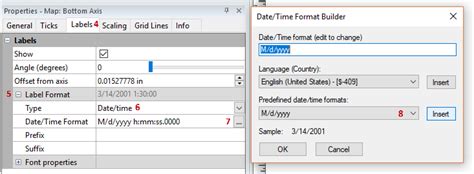 Use And Map Datetime Data In Surfer Golden Software Support