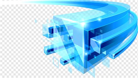 Abstract Art Blue Technology Background Angle Electronics 3d Computer Graphics Png Pngwing