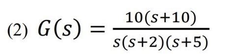 Solved 1 Draw The Bode Plot For The Following System 2 Chegg Com