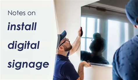 How To Install Digital Signage Detailed Introduction Asianda