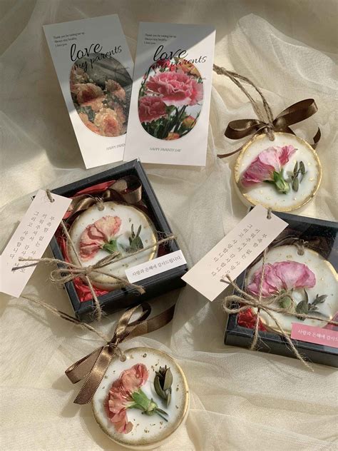 [부산] 어버이날 카네이션 캔들and왁스타블렛 클래스 솜씨당