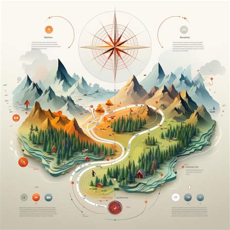 Premium Vector Flat Design Vector Navigation Design On White Background